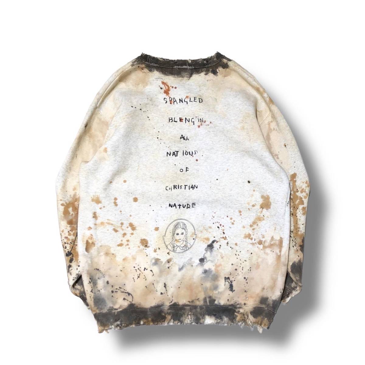 Yahoo!オークション - 22aw KIDILL Henry Darger Pullover Sweat KL662...