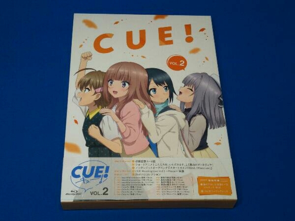 Yahoo!オークション - TVアニメ「CUE 」 VOL.2(Blu-ray Disc)