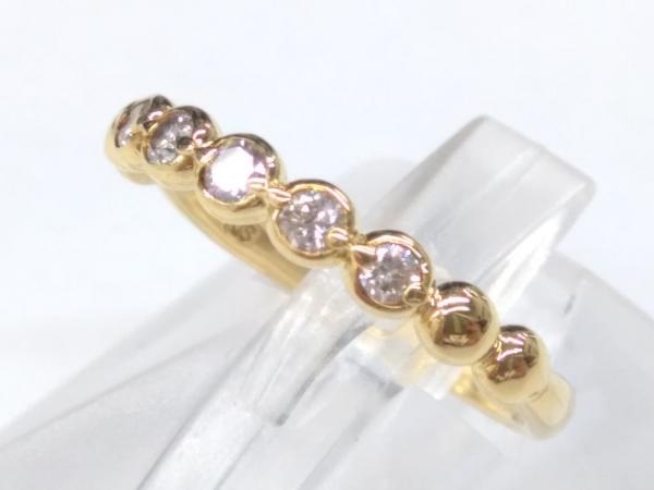 Yahoo!オークション - K18 イエローゴールド ＃11 ダイヤモンド D0.20c...