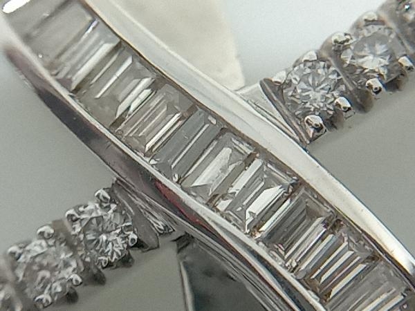 Yahoo!オークション - 【ジュエリーマキ】【K18WG】ダイヤモンド0.58ct...