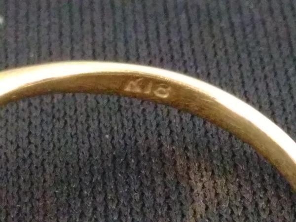 Yahoo!オークション - K18／＃15／3.7g／リング／指輪