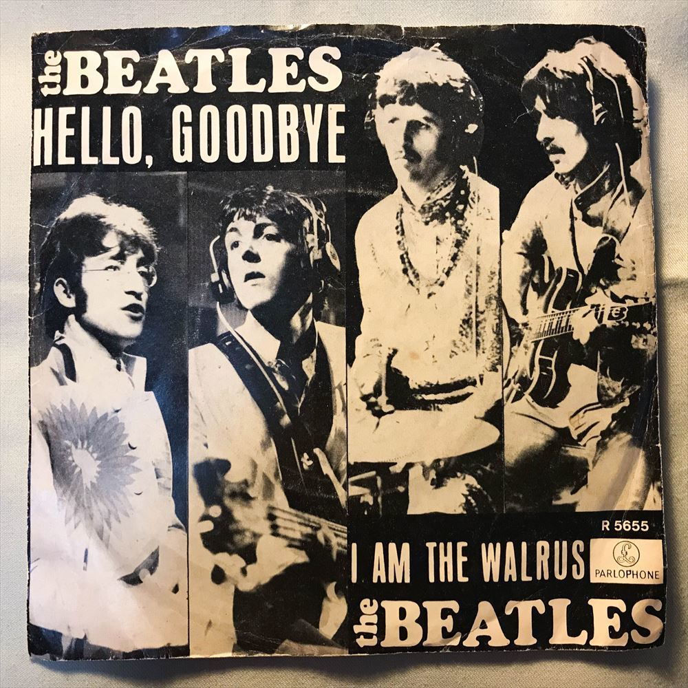 Yahoo!オークション - オランダORG BEATLES / HELLO GOODBYE 初回マト...