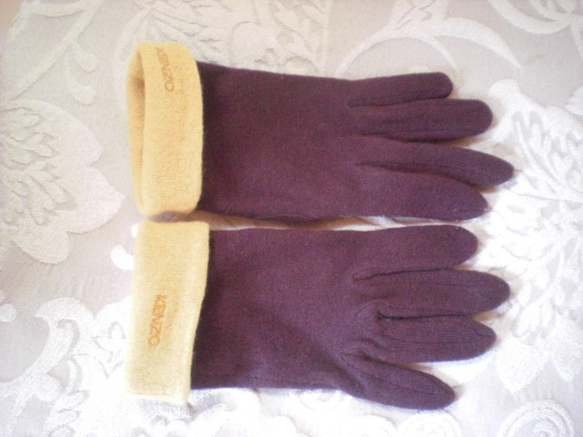 Yahoo!オークション - KENZO 2色切り替え手袋 新品