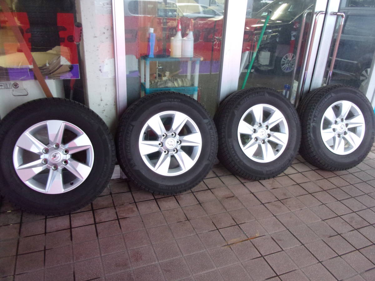 B0516 150系プラド後期純正ホイール 2020年製 ミシュラン 265/65R17 タイヤセット(ラジアルタイヤ)｜売買されたオークション情報、yahooの商品情報をアーカイブ公開 ...