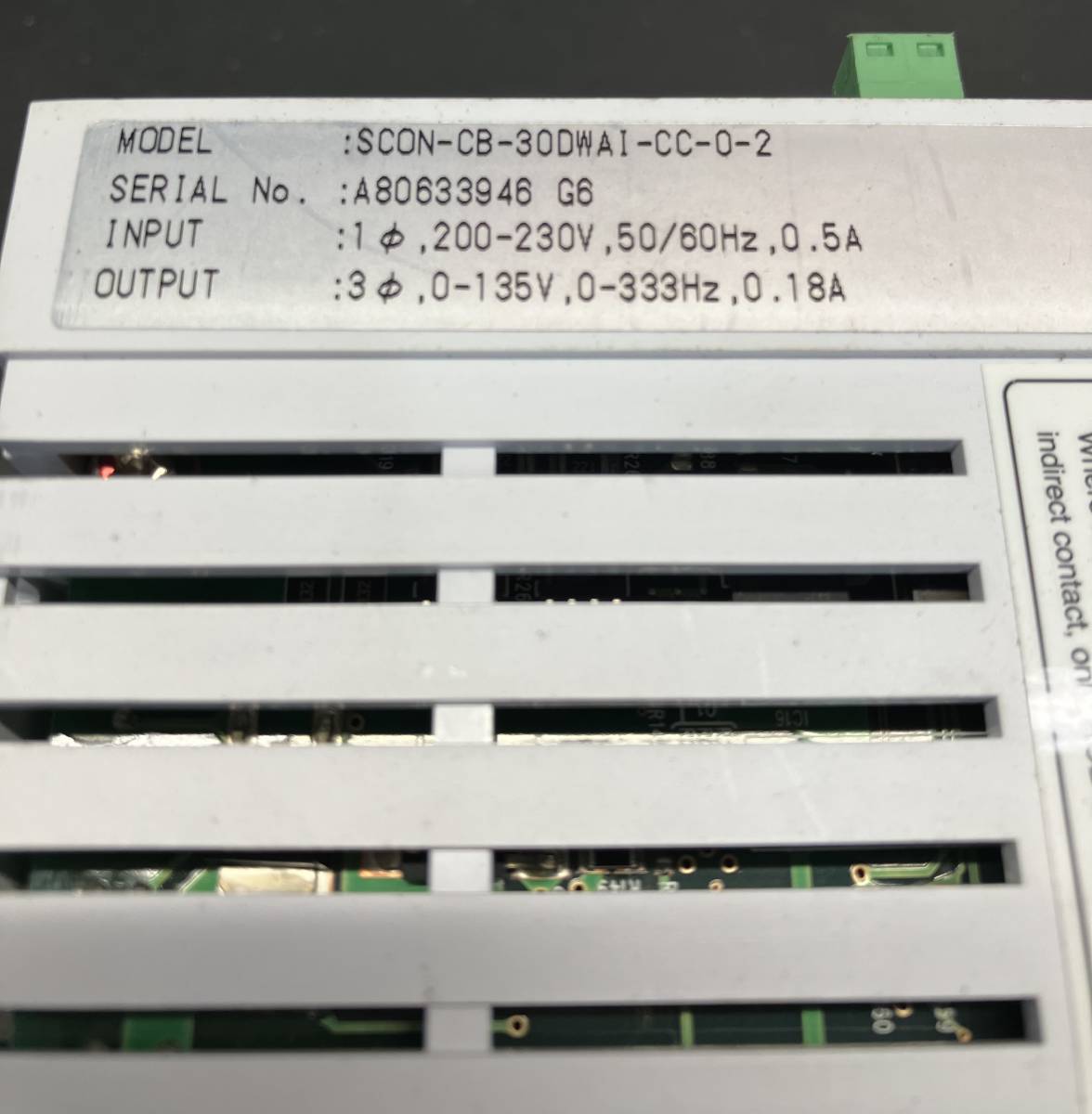 Yahoo!オークション - K339 IAI SCON-CB-30DWAI-CC-0-2 中古