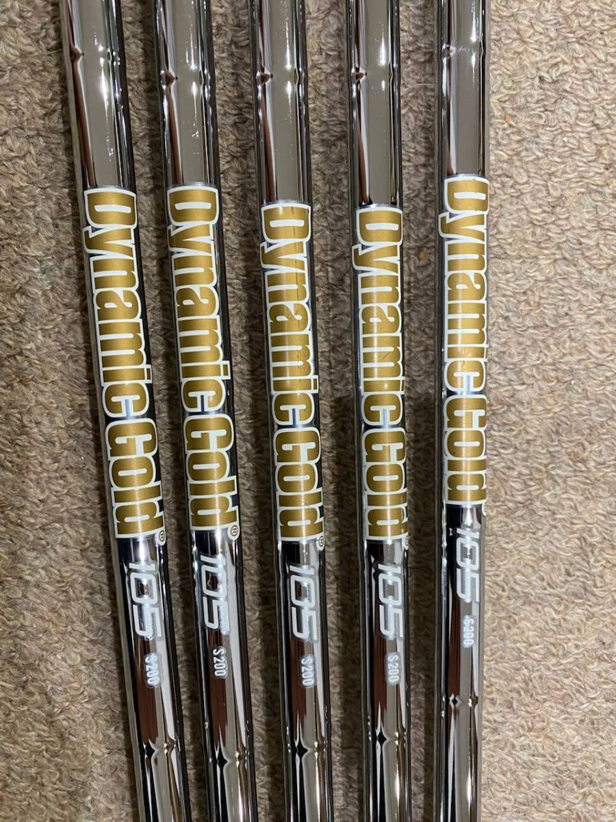 ダイナミックゴールド 105 S200 5本 6からP用(トゥルーテンパー)｜売買されたオークション情報、yahooの商品情報をアーカイブ公開 - オークファン（aucfan.com）