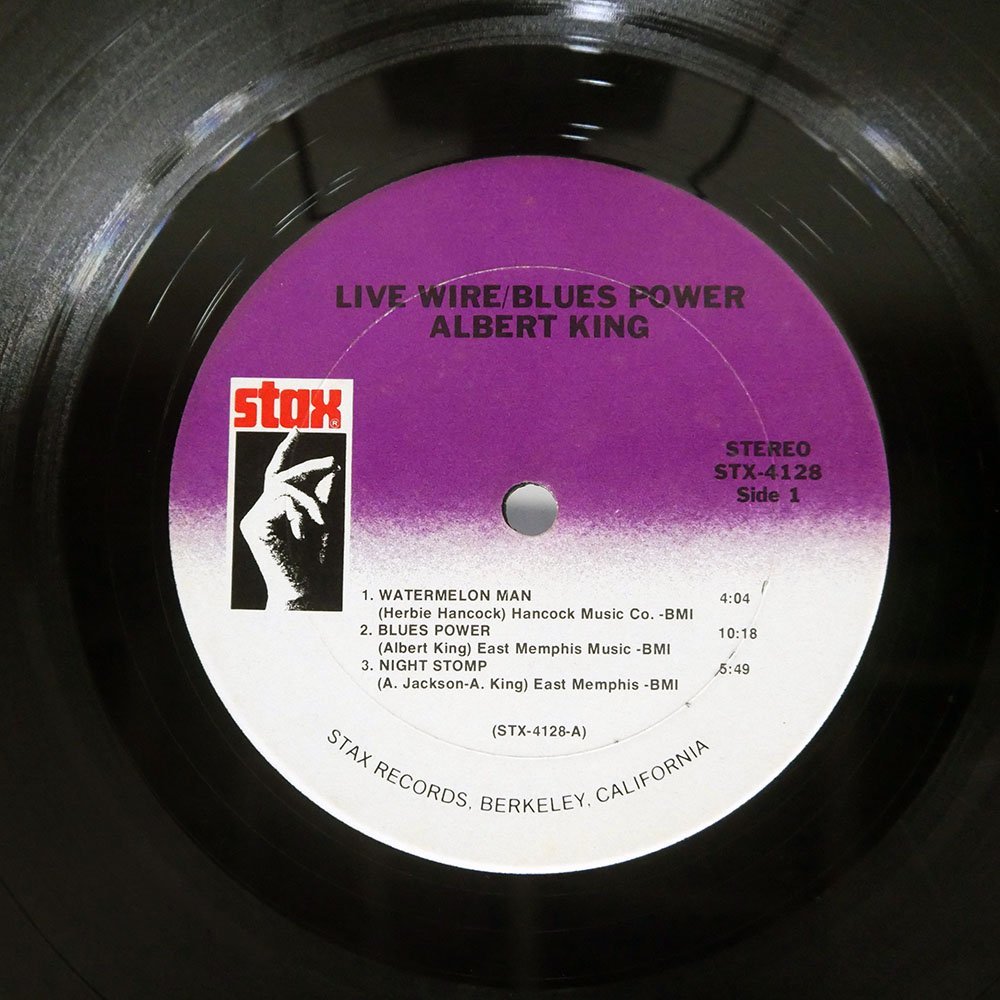 米 Albert King Live Wire Blues Power Stax Stx 4128 Randb、ソウル |売買された