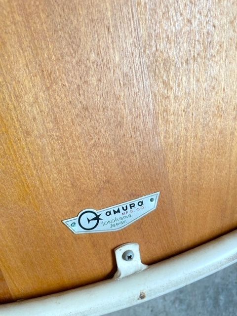 代購代標第一品牌－樂淘letao－1950年代 ヴィンテージ オカムラ スチールフレームスタッキングチェア B/ 事務椅子 デスクチェア ダイニング レトロ 黄色