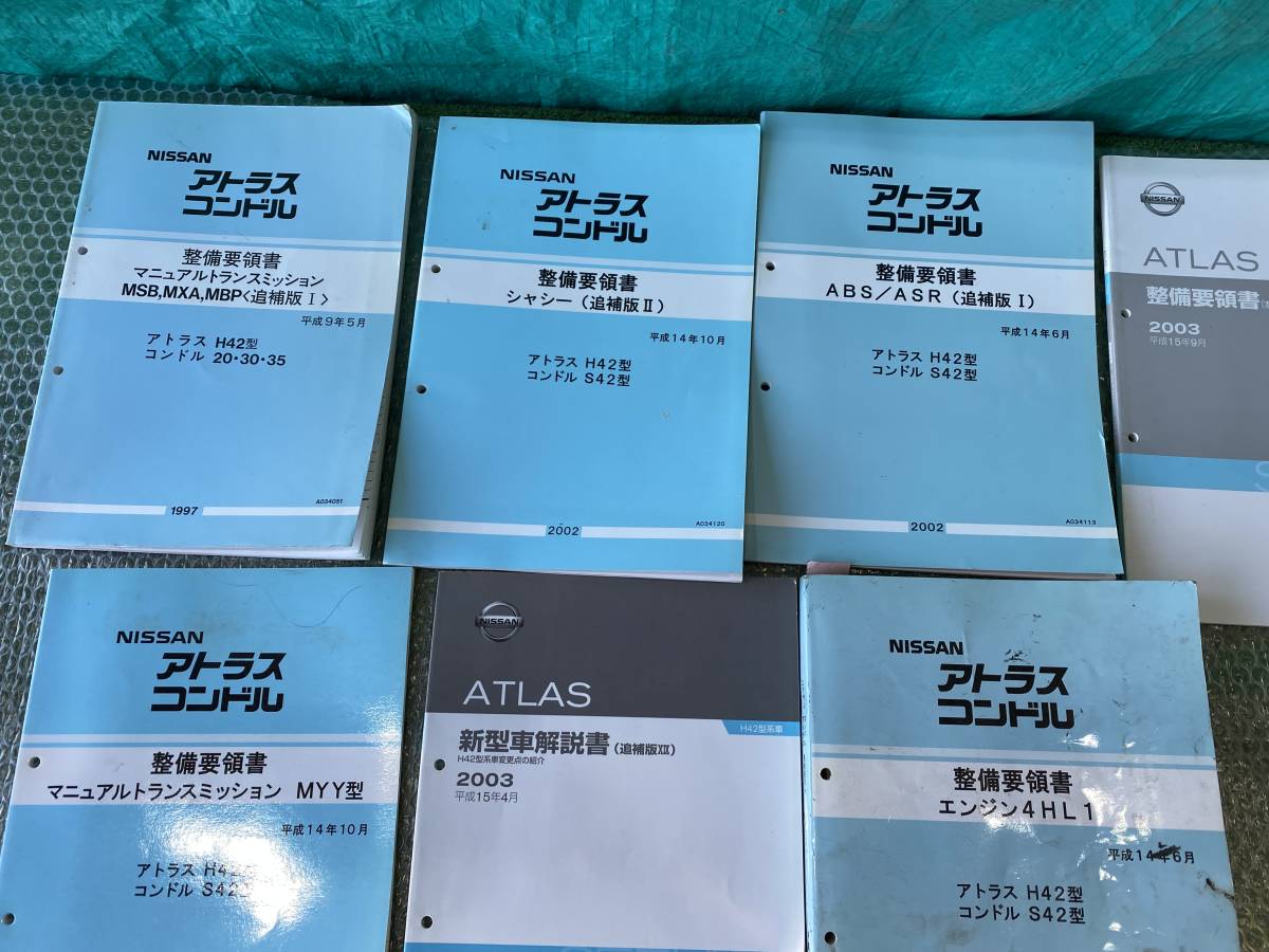 Yahoo!オークション - 日産 アトラス H42型/コンドル 2 エンジン/ミッ...