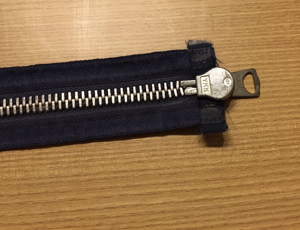 代購代標第一品牌－樂淘letao－70s YKK 10号 アルミジッパー 67cm N-3B N-3A ジャケット M51 モッズコート ビンテージ レザージャケット 補修用 リペア 60s 80s