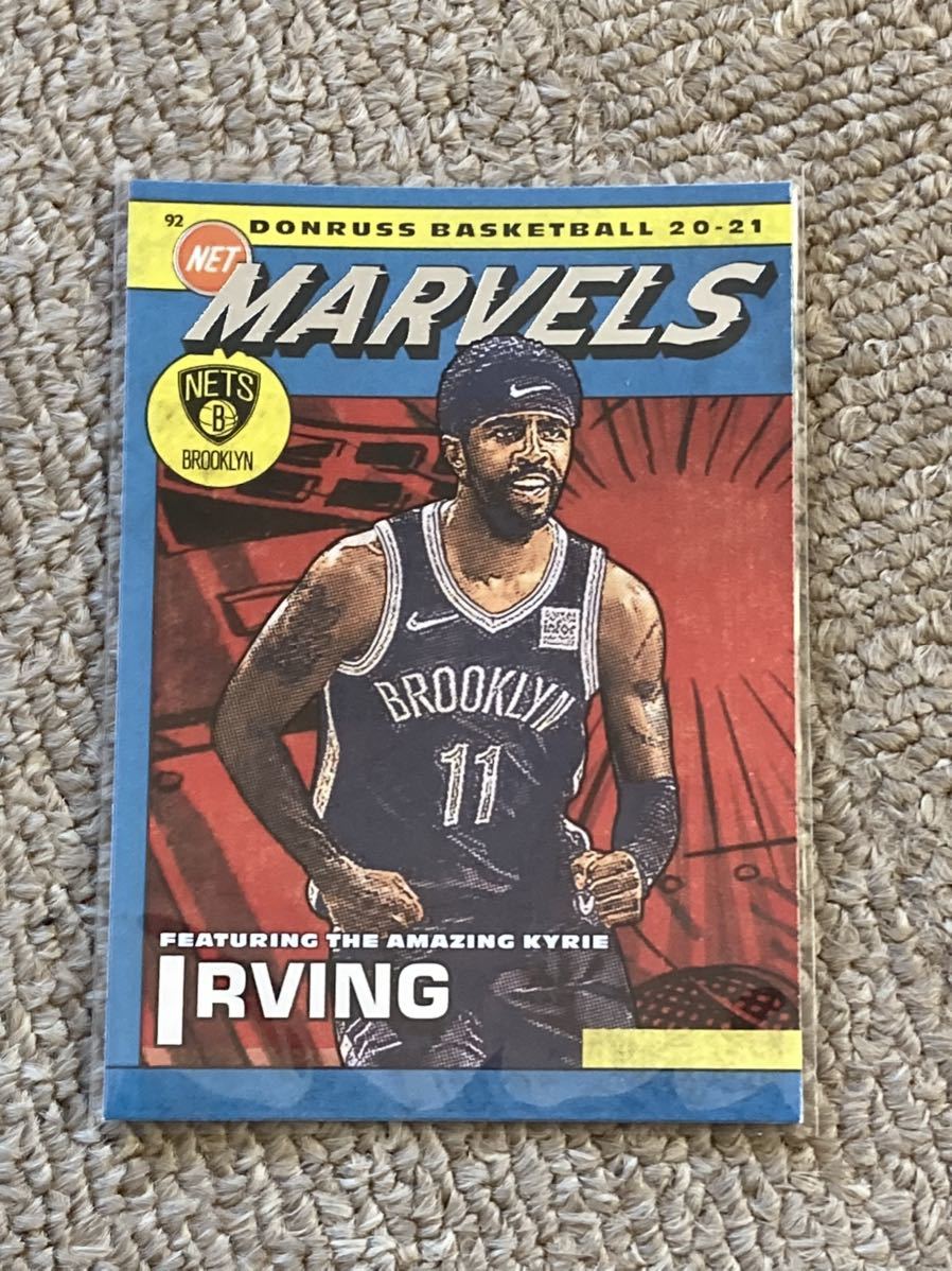 Yahoo!オークション - PANINI NBA donruss 2020-21 KYRIE Irving MARVE...