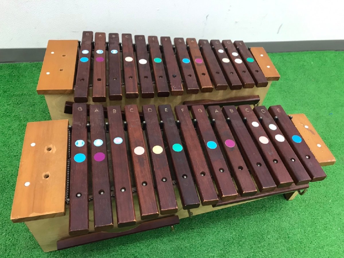 Yahoo!オークション - t990 現状品 SUZUKI スズキ 木琴 子供用 ②