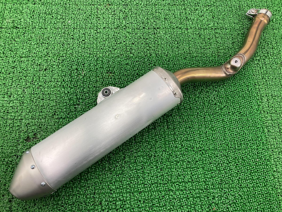 Yahoo オークション Wr250fe サイレンサーマフラー 5um E0 ヤマハ 純