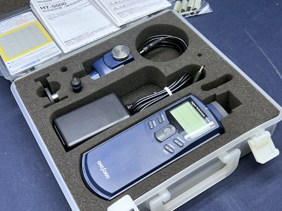 Yahoo!オークション - ONOSOKKI 小野測器 HT-5500 HT5500 デジタルハン...