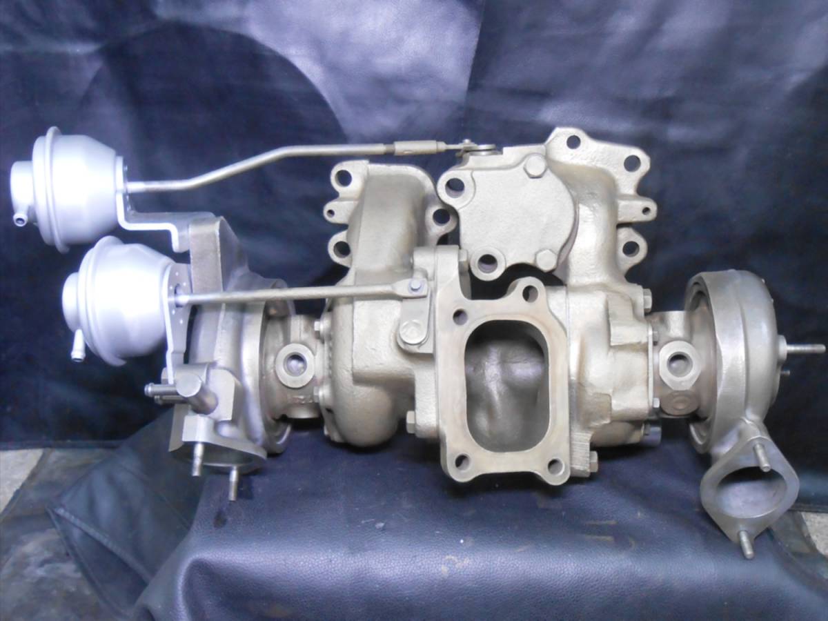 Yahoo!オークション - 分解OH済 FD3S 黄金のタービン 希少クラック...