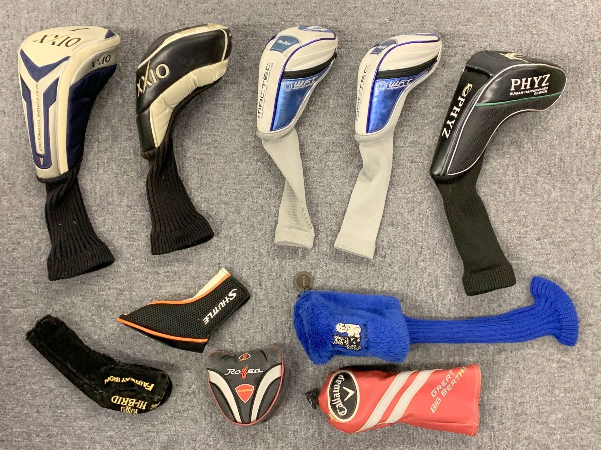 Yahoo!オークション - O436-I39-497 ゴルフクラブ ヘッドカバー Callaw...