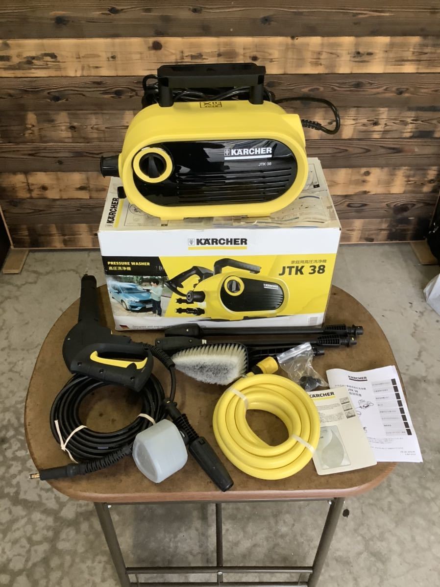 KARCHER JTK 38 家庭用高圧洗浄機 ケルヒャー ケルヒャー高圧洗浄機(高圧洗浄機)｜売買されたオークション情報、yahooの商品情報をアーカイブ公開 - オークファン（aucfan ...