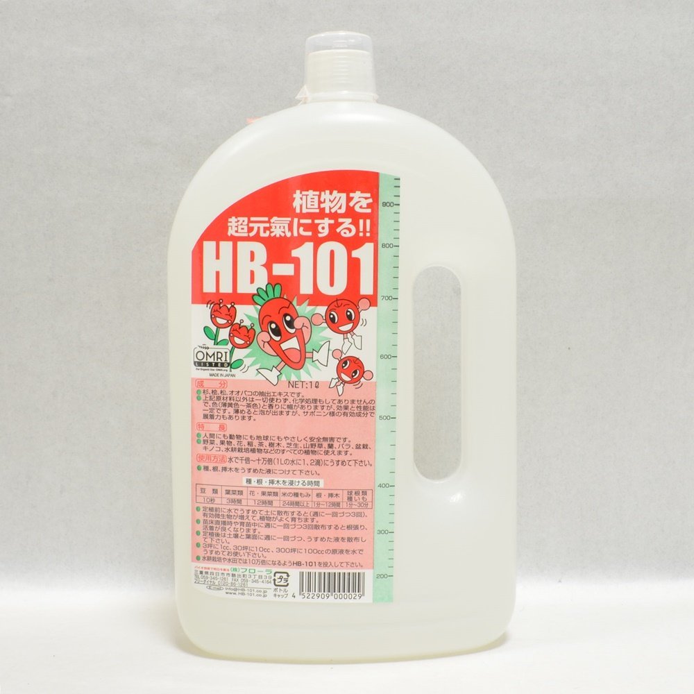 Yahoo!オークション - フローラ 天然植物活力液 HB-101 1000ml 1L 未開...
