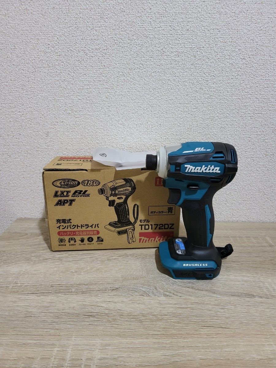 マキタ 18vインパクトドライバー TD172Dブルー 新品未使用｜PayPayフリマ
