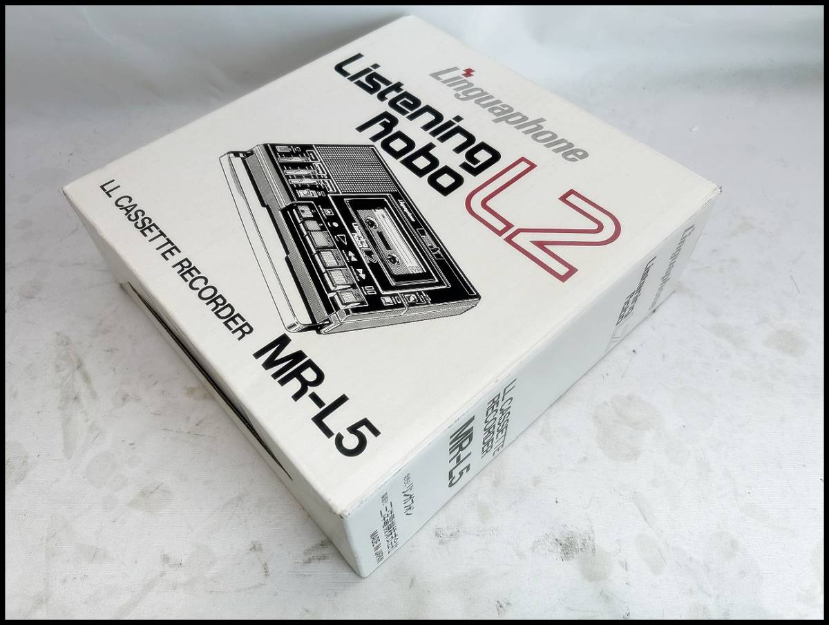 Yahoo!オークション - リンガフォン Listening Robo L2 MR-L5 カセッ...