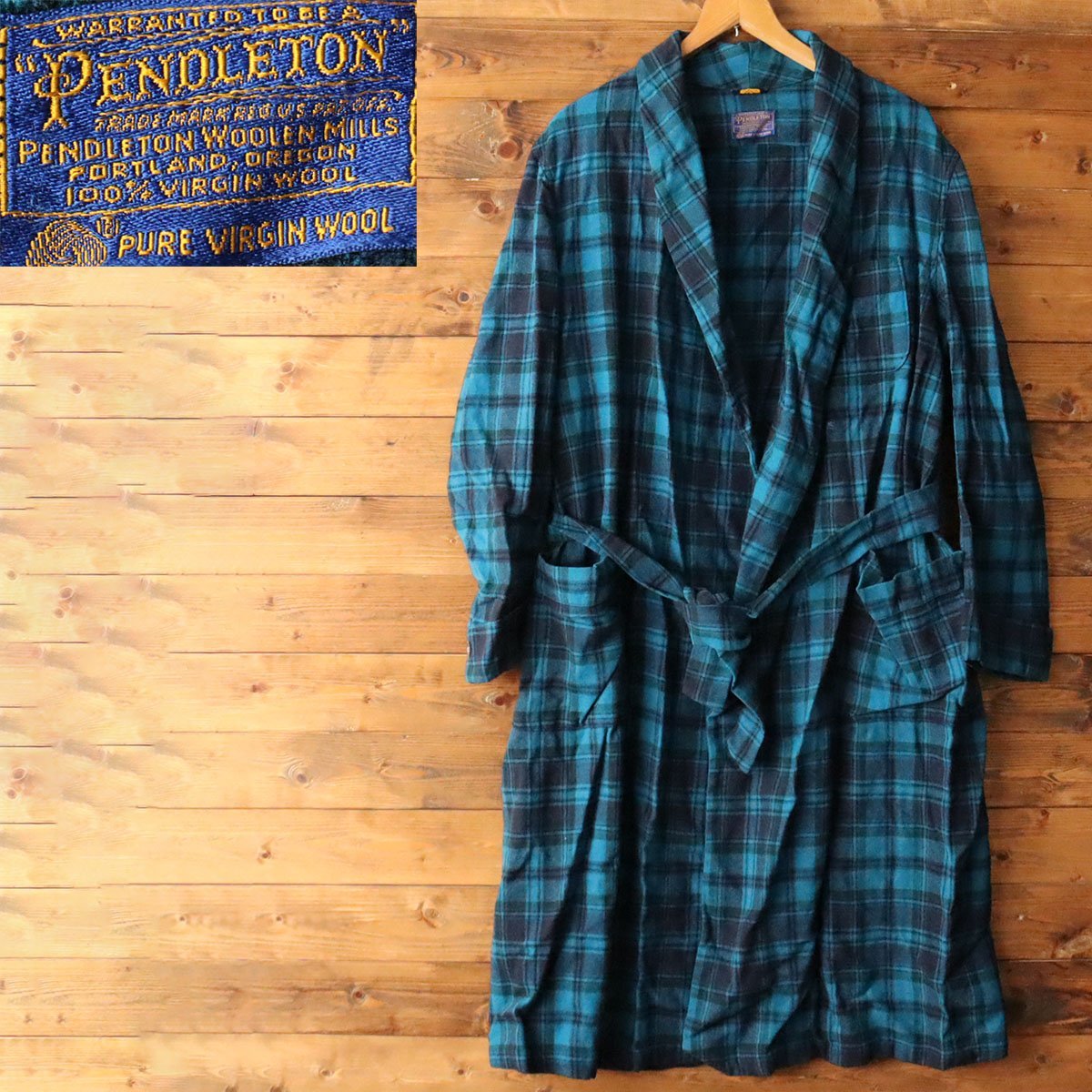 Yahoo!オークション - 7T/s11.17-4 アメリカ古着 PENDLETON ペンドル...