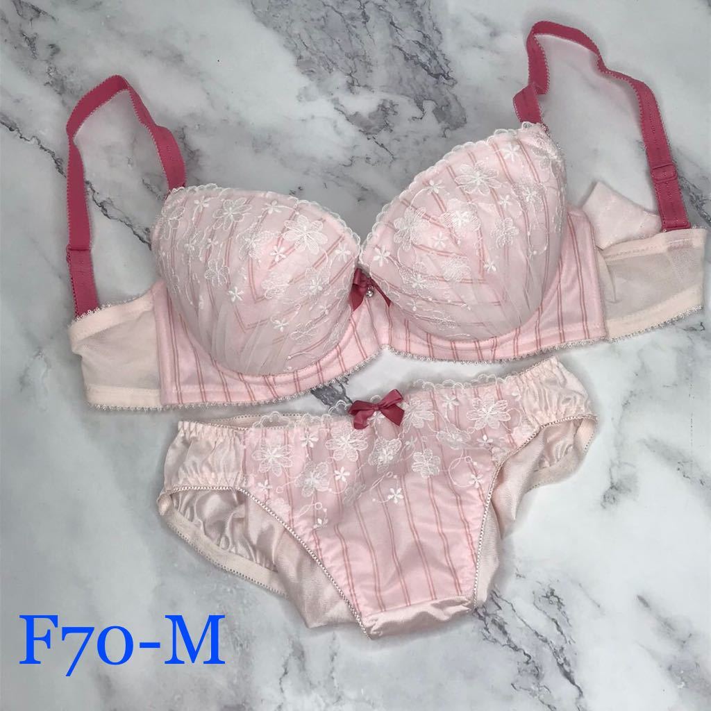 Yahoo!オークション - F70ブラショーツセット 大好きな可愛いピンク ブ...