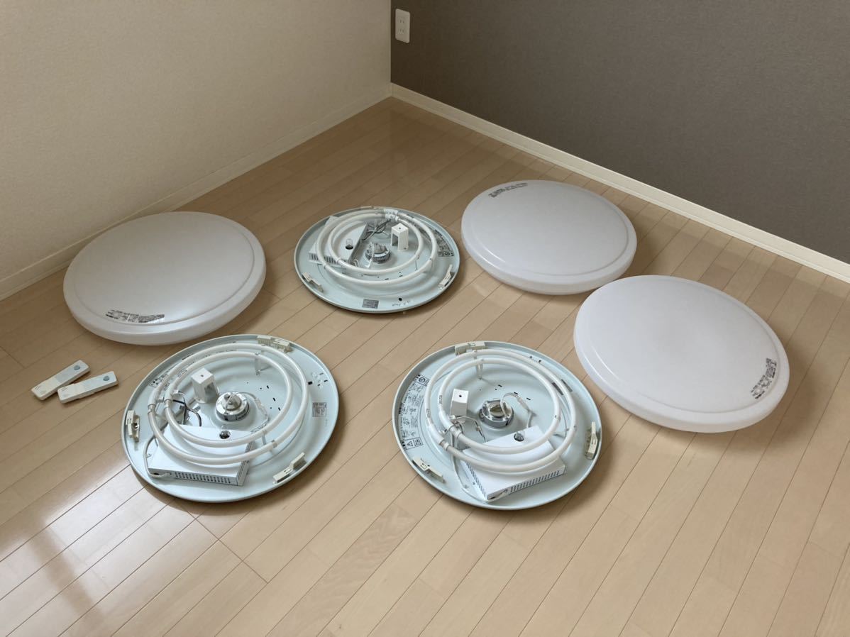 ニトリ シーリングライトntr 86w Rn 3台セット リモコン2個付き シーリングライト |売買されたオークション情報、yahooの商品