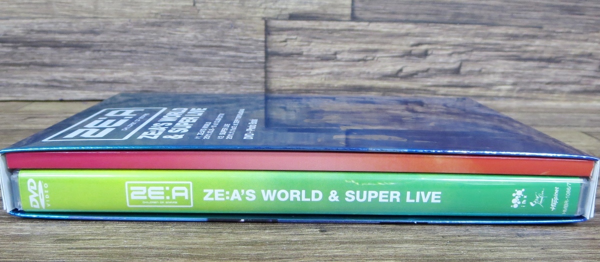 ZE A ゼア ZE A'S WORLD & SUPER LIVE DVD2枚組+フォトブック/イム・シワン パク・ヒョンシク キム・ドンジュン z30109(中古)のヤフオク落札情報