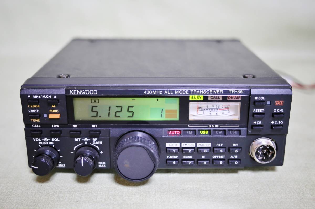 Yahoo!オークション - ケンウッド TR-851 430MHz オールモード 無線機