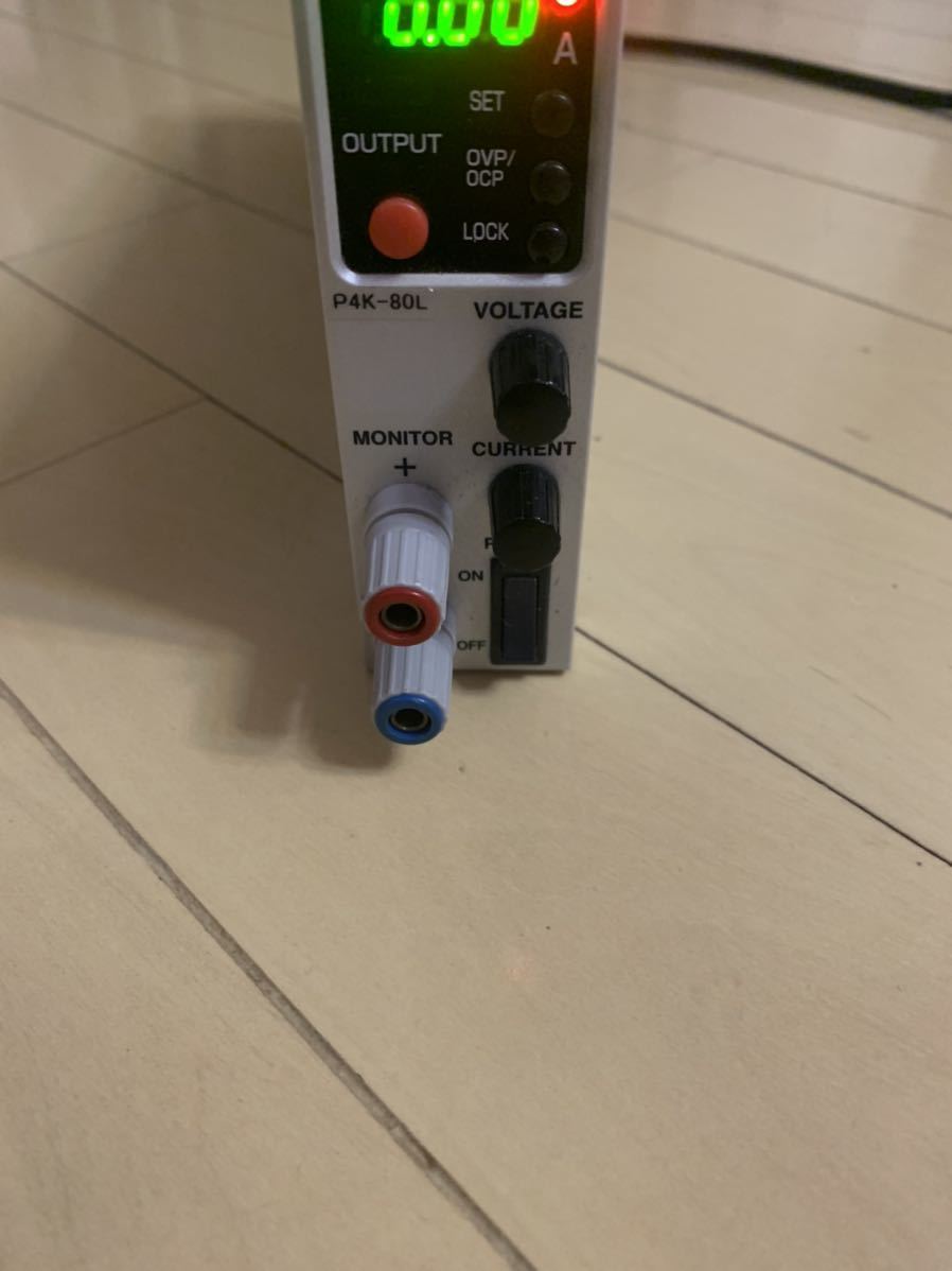 代購代標第一品牌－樂淘letao－★動作品★松定 Matsusada 直流安定化電源 P4K-80L