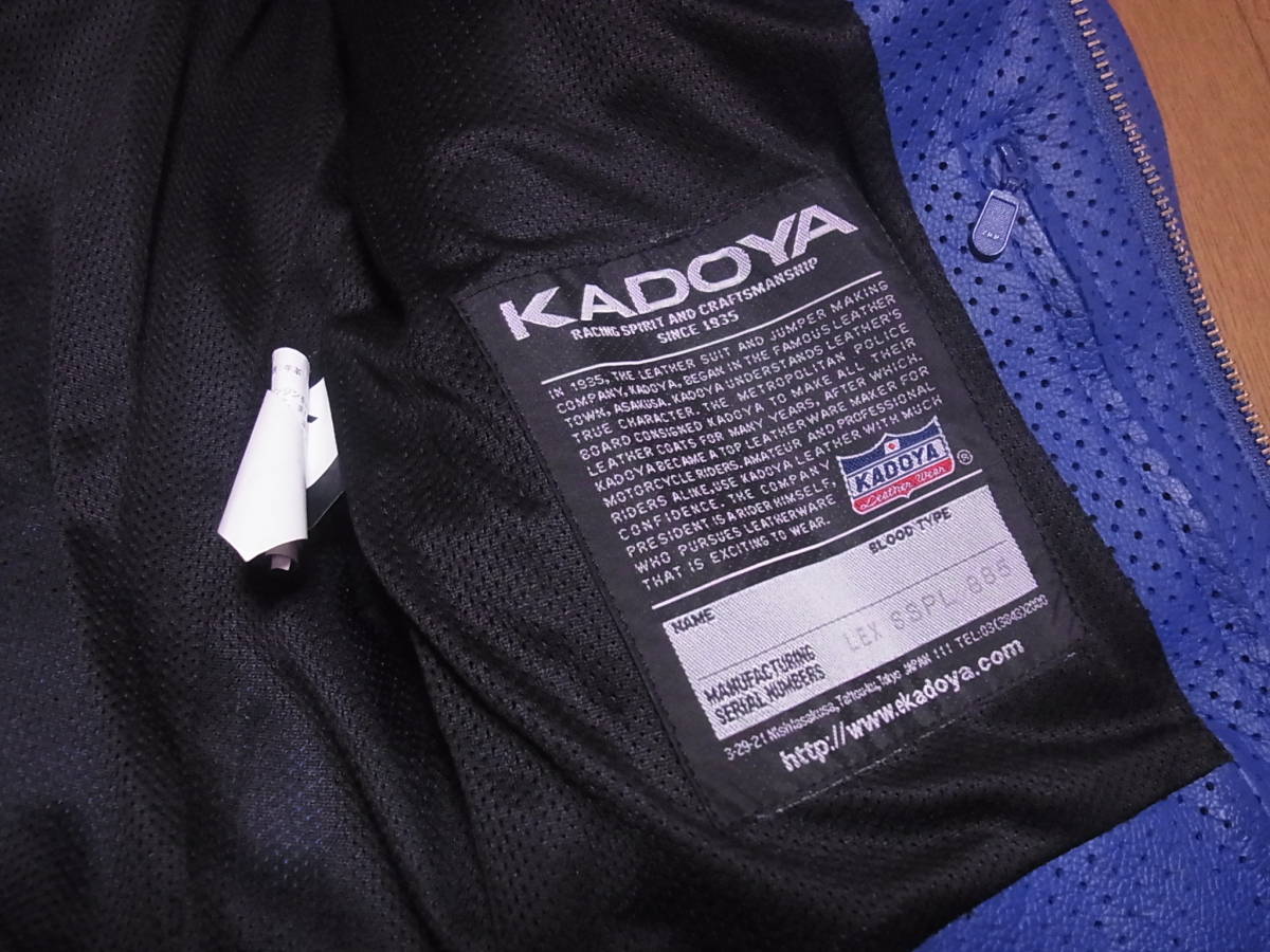 Yahoo!オークション - A-10/美品/KADOYA/カドヤ/2WAY/パンチングレザー...