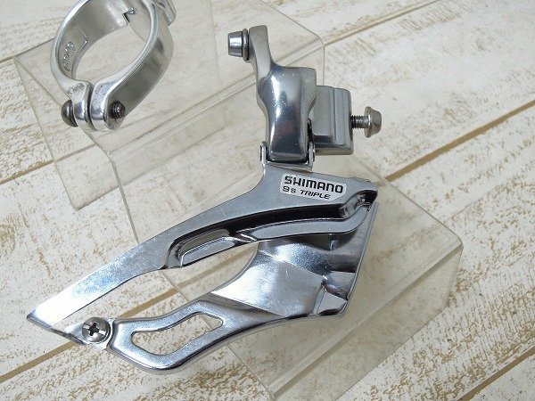 Yahoo!オークション - シマノ（R453）Fディレイラー 9Sトリプル用 直...