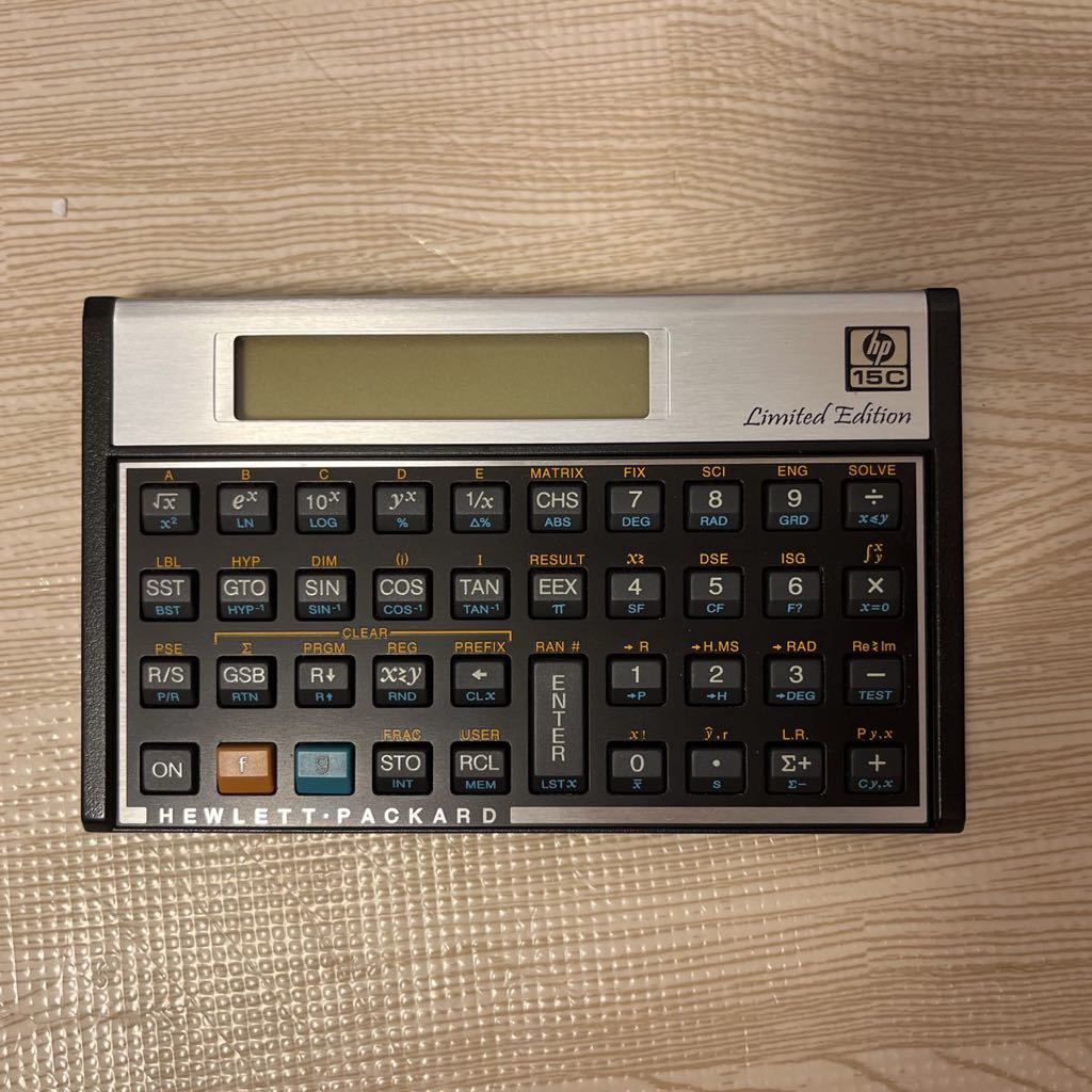 Yahoo!オークション - hp 15c limited edition scientific calculator ...