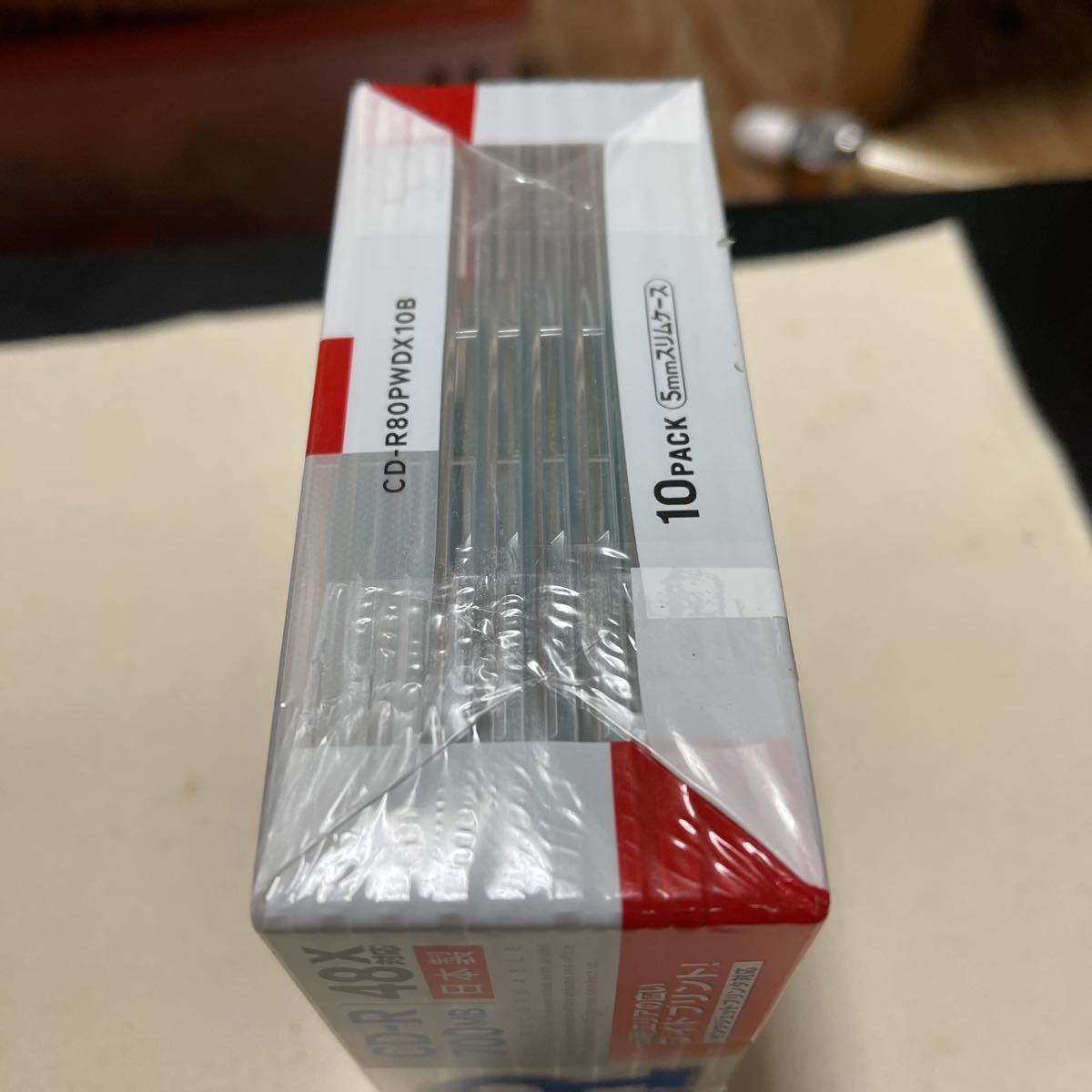 Yahoo!オークション - データ用CD-R 48倍速 10枚 CD-R80PWDX10B 未開封
