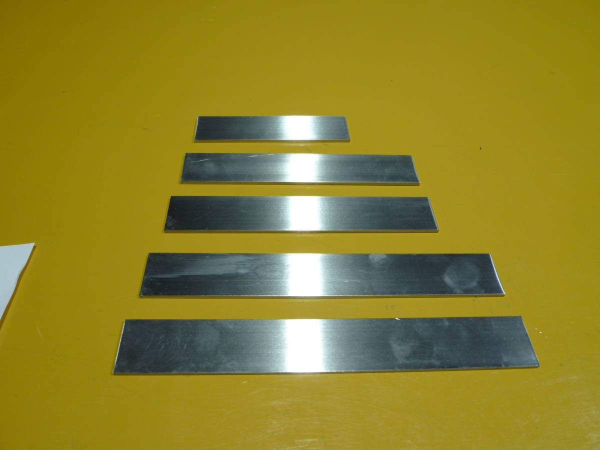 Yahoo!オークション - L93 ステンレス フラット板 FB HL 3×32 端材 計...