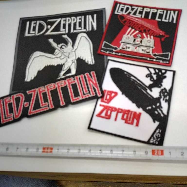 Yahoo!オークション - レッド・ツェッペリン ワッペン 4枚セット m039