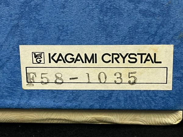 Yahoo!オークション - I045-K37-564 KAGAMI crystal カガミクリスタル ...