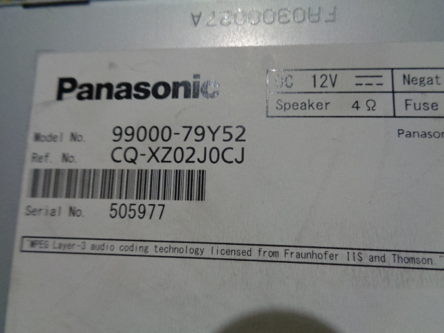 Yahoo!オークション - [K10] パナソニック メモリ ナビ DVD再生 フルセ...