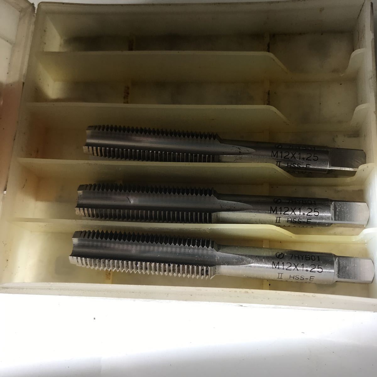 Yahoo!オークション - M 12X1.25 ヤマワ タップ 3本 未使用