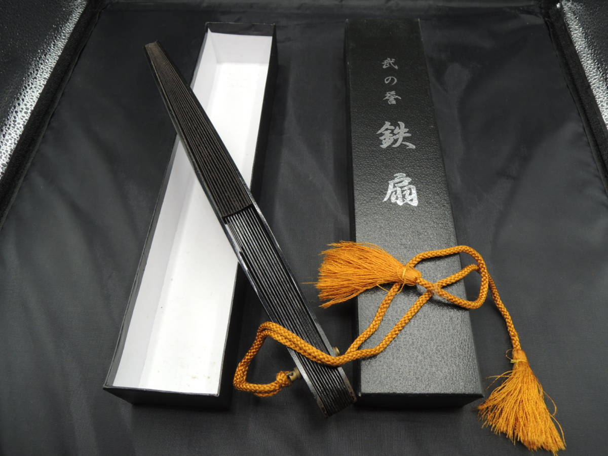 Yahoo!オークション - 鉄扇1尺黒