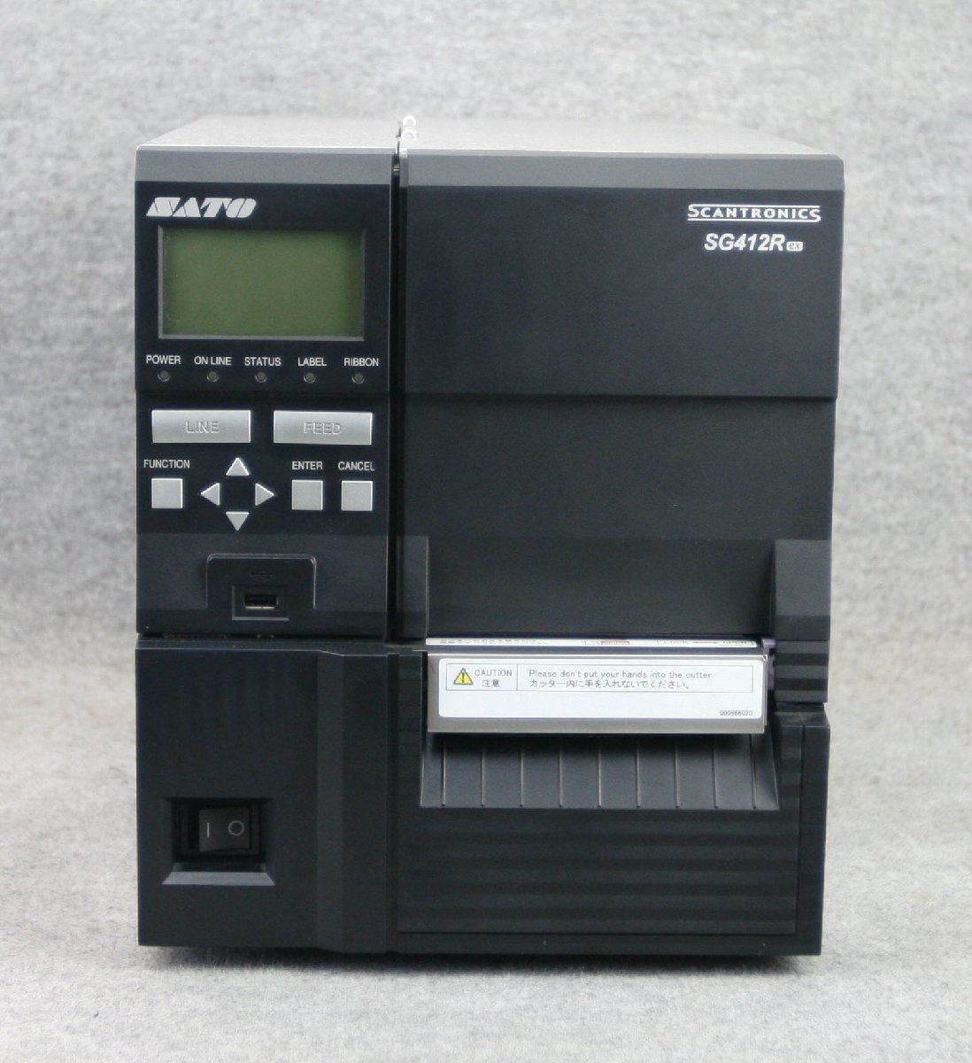 【品質保証格安】 M SATO サトー /バーコードラベルプリンタ/SG400R-EXシリーズ/SG412R-ex/カッター機能/USB パラレル シリアル LAN接続(その他)｜売買された ...