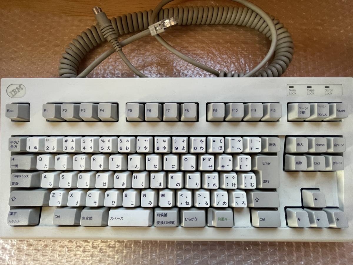 Yahoo!オークション - IBM 5576 KEYBOARD-3 メカニカルキーボード 65X1...