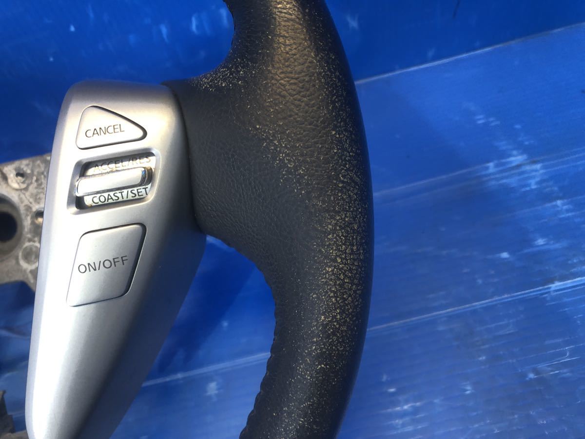 Yahoo!オークション - (11800) 日産 セレナ C26 純正ステアリング ハン...