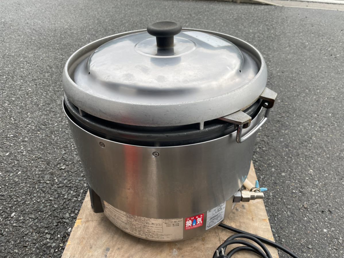 Yahoo!オークション - 中古品 リンナイガス炊飯器 都市ガス RR-30G2 2...