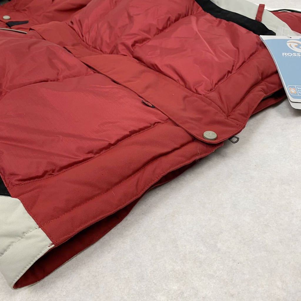 タグ付き ROSSIGNOL ロシニョール スキー スノーボード ウェア ダウン ジャケット ウィンター スポーツ ロゴ 防寒 赤 レッド S メンズ(Sサイズ)｜売買されたオークション情報 ...