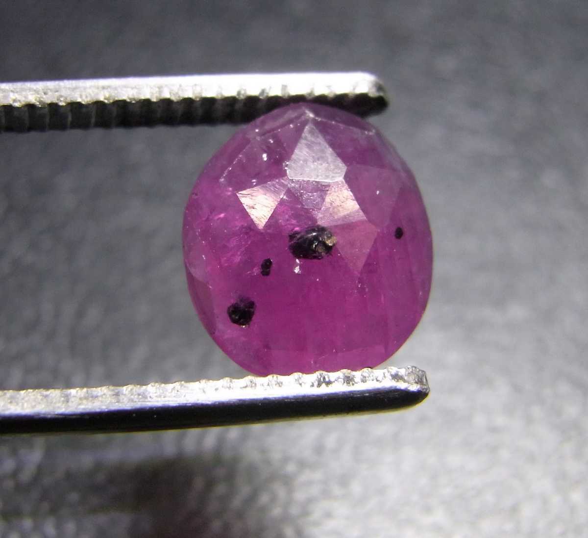 Yahoo!オークション - ローズカット ルビー ルース2.85ct ⑤