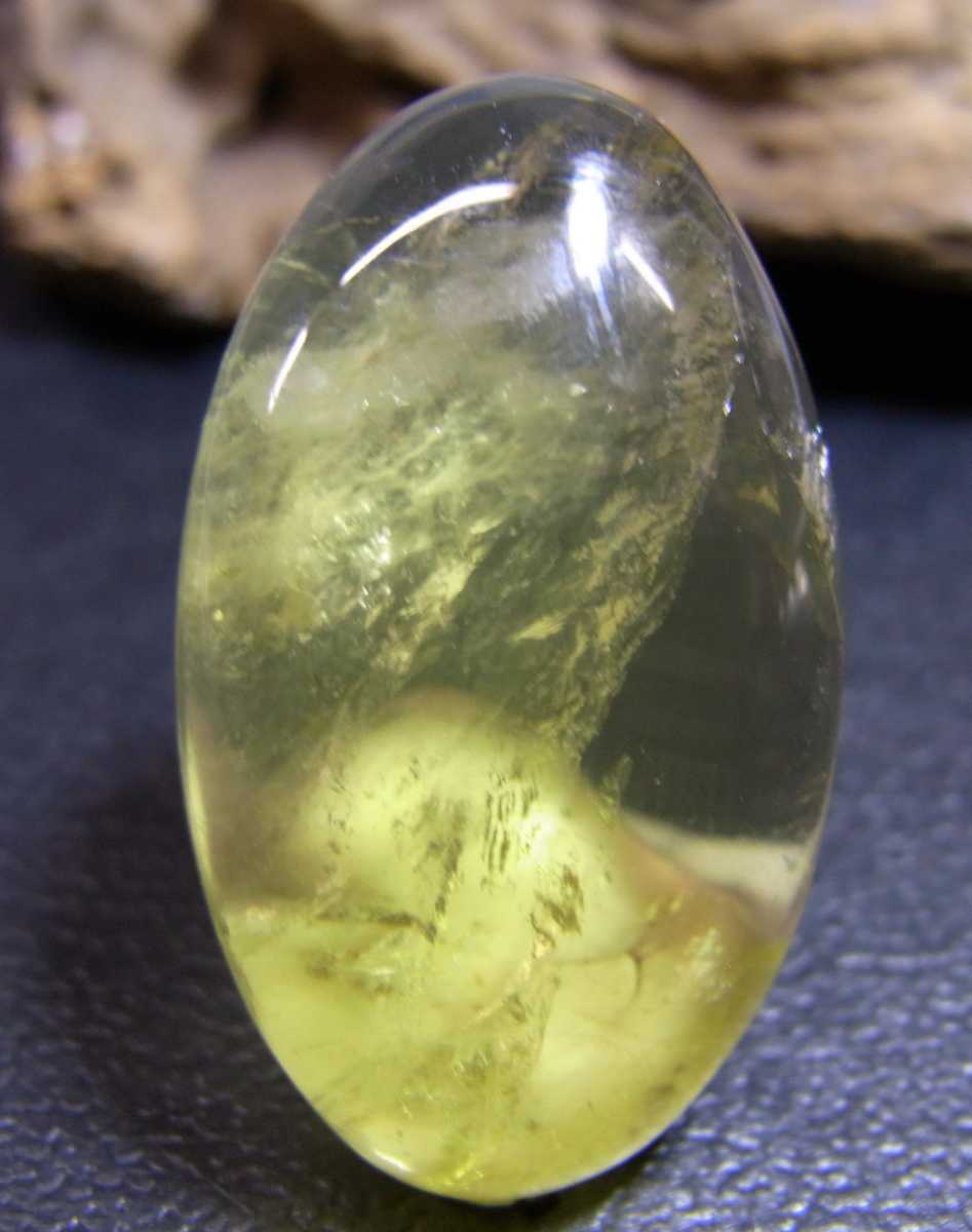 Yahoo!オークション - レモンクォーツ カボション34ct ①