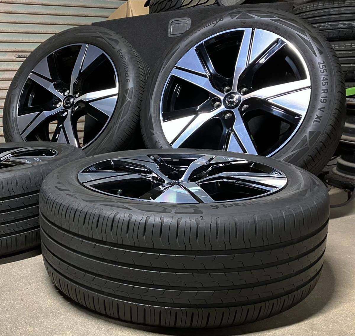 XC40 R19 F7.5J+50.5 / R8.5J+56 5穴 PCD108 ハブ63 純正 19インチ アルミ ホイール VOLVO 5Hピッチ108 2020年タイヤ 電気自動車 EV ...