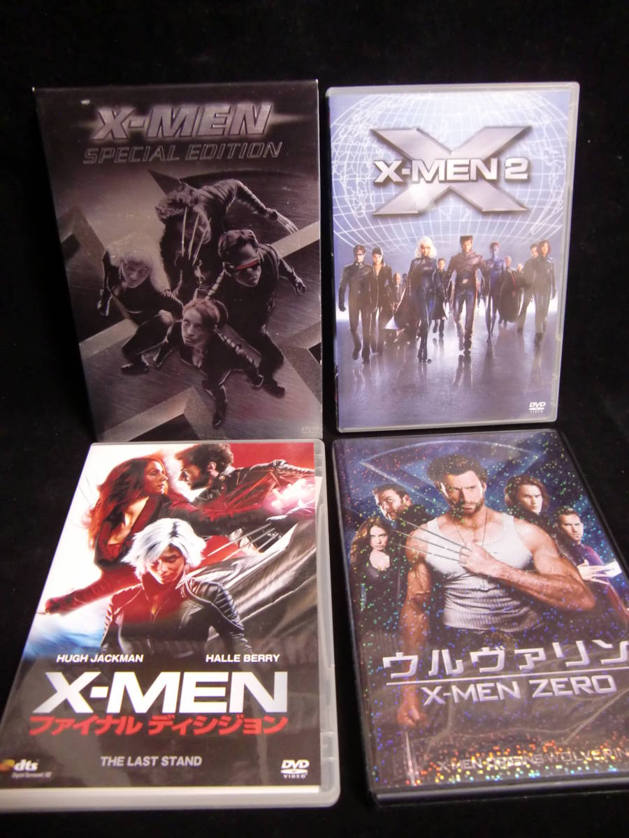 Yahoo!オークション - 20世紀FOX DVD X-MEN 4作品セット X-MEN 1・2・3...