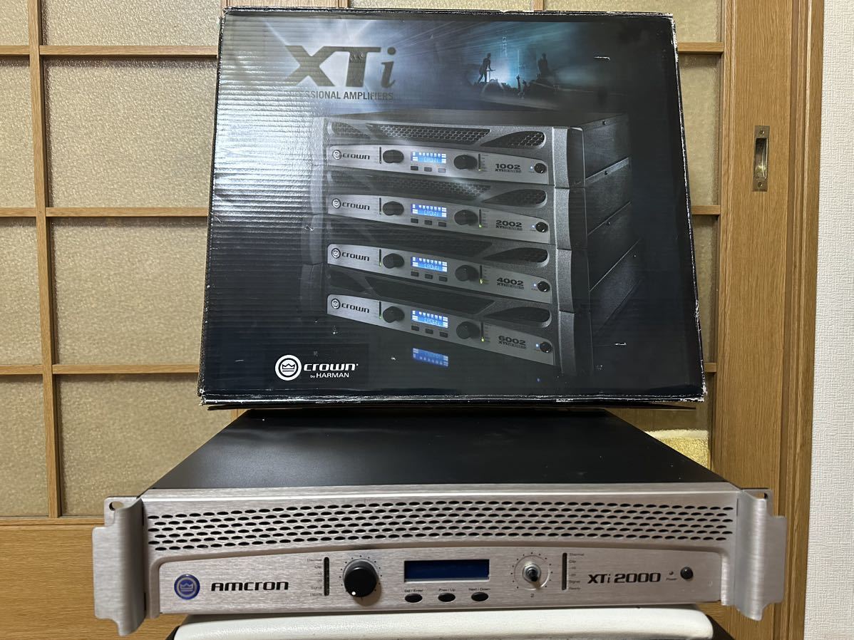 Yahoo!オークション - パワーアンプ AMCRON XTI 2000